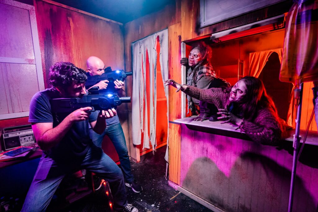 Zombie Outbreak: Haunted Laser Tag Attraction - Treadway Events